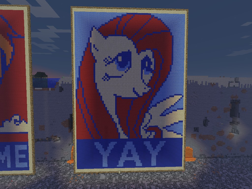 Yay poster Minecraft Map