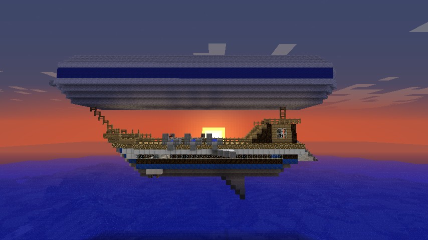War Zeppelin Minecraft Map