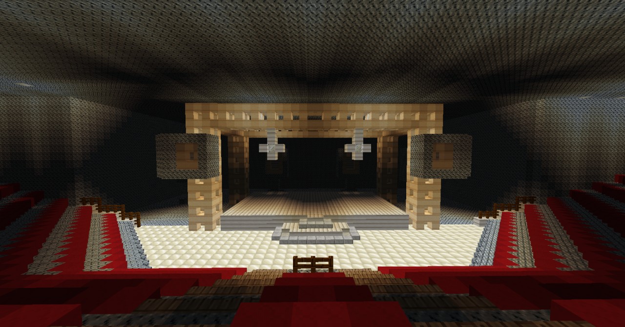 Cinema & Theatre Minecraft Map