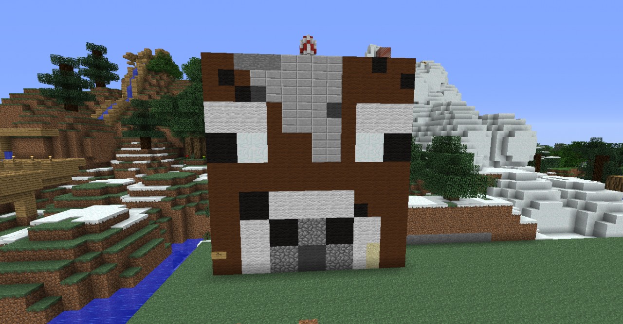Cow Minecraft Map