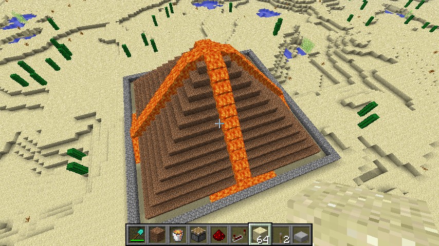 Volcano Minecraft Map