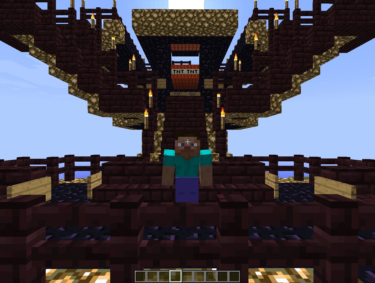 The Blasting Goldfish || A TNT Cannon Minecraft Map