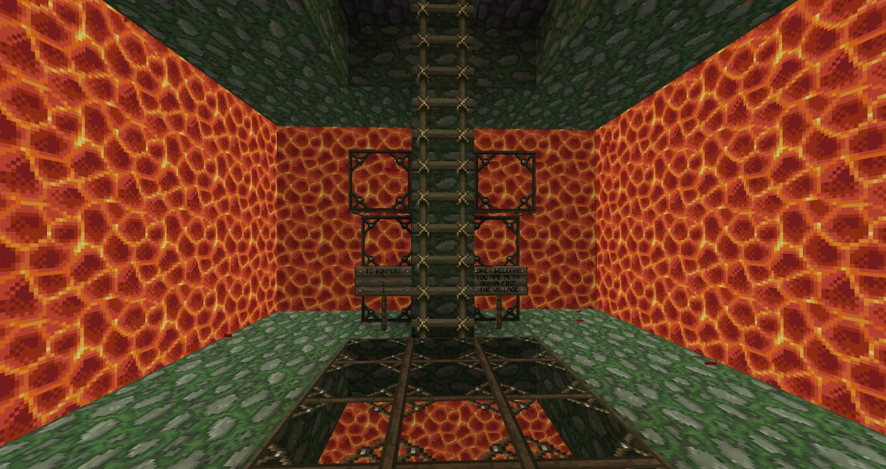 THE LAVA ESCAPE Minecraft Map