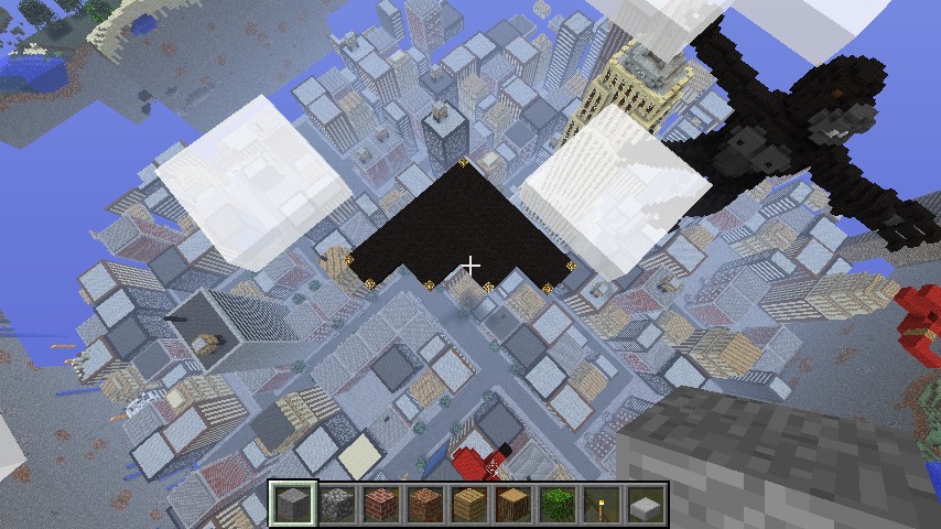 stealth bomber Minecraft Map