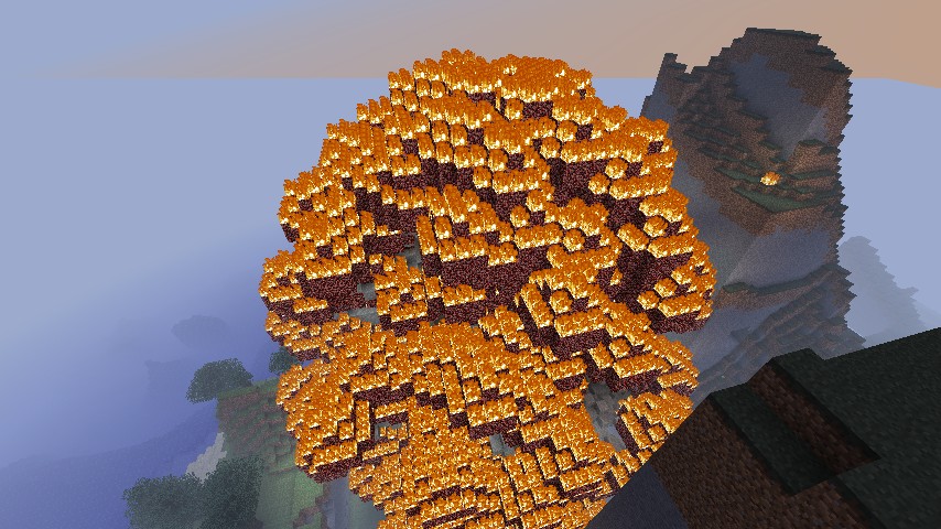 Nether tree Minecraft Map
