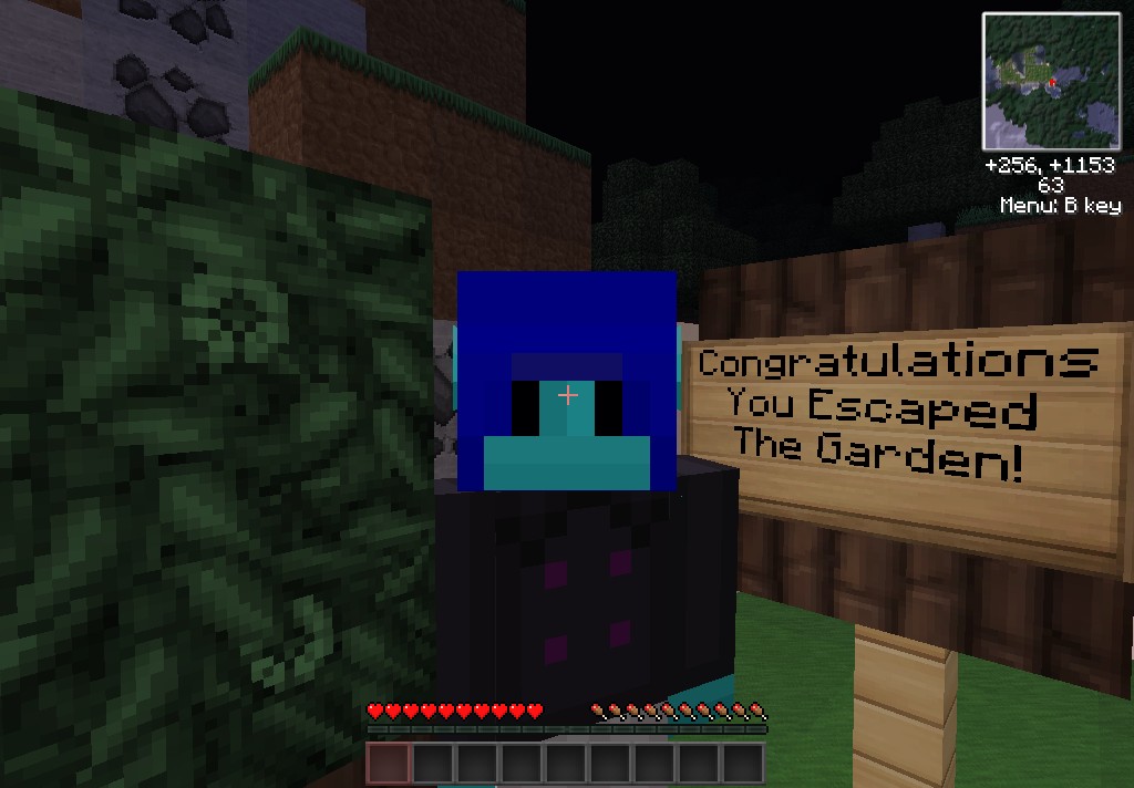 Escape The Garden Minecraft Map