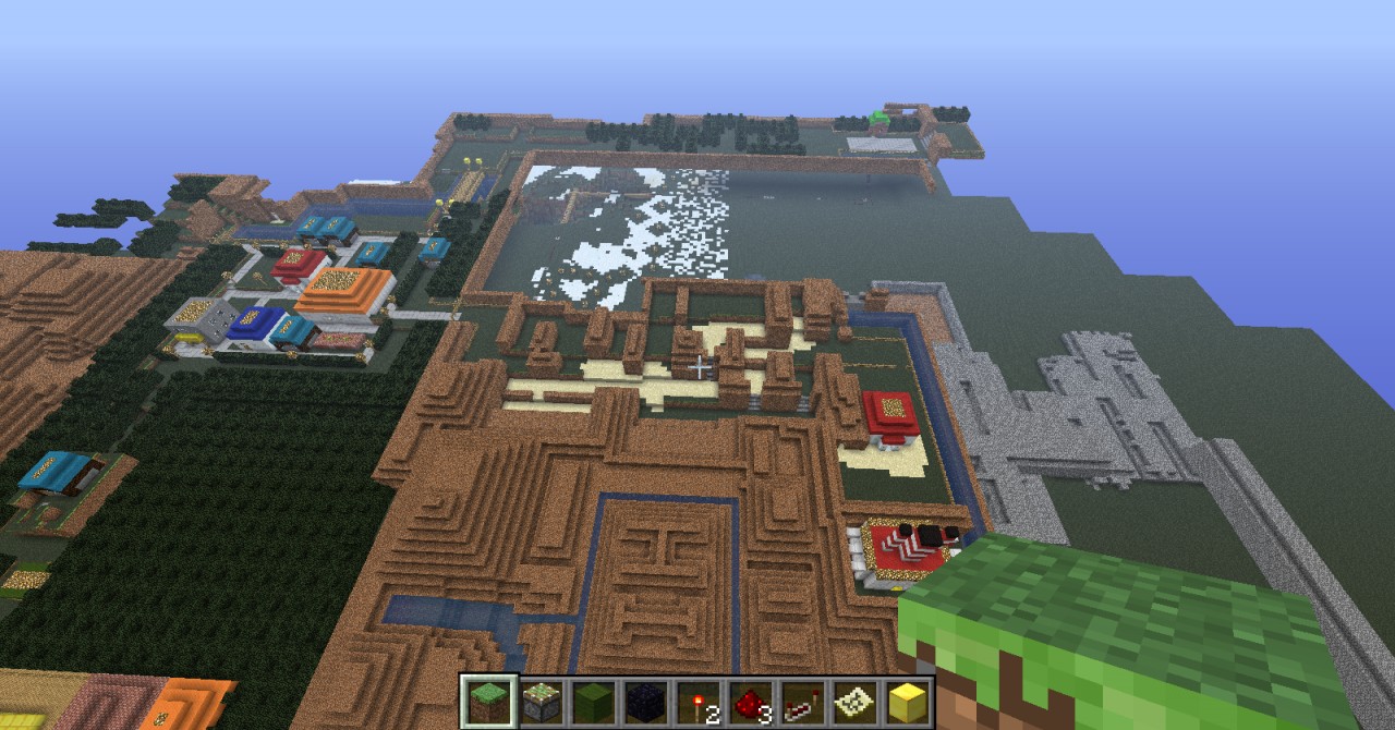 Playable Pokemon Kanto World Minecraft Map