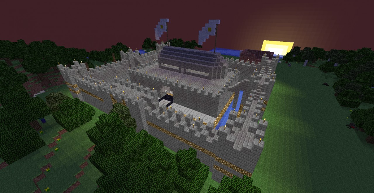 Castle/Stronghold Minecraft Map
