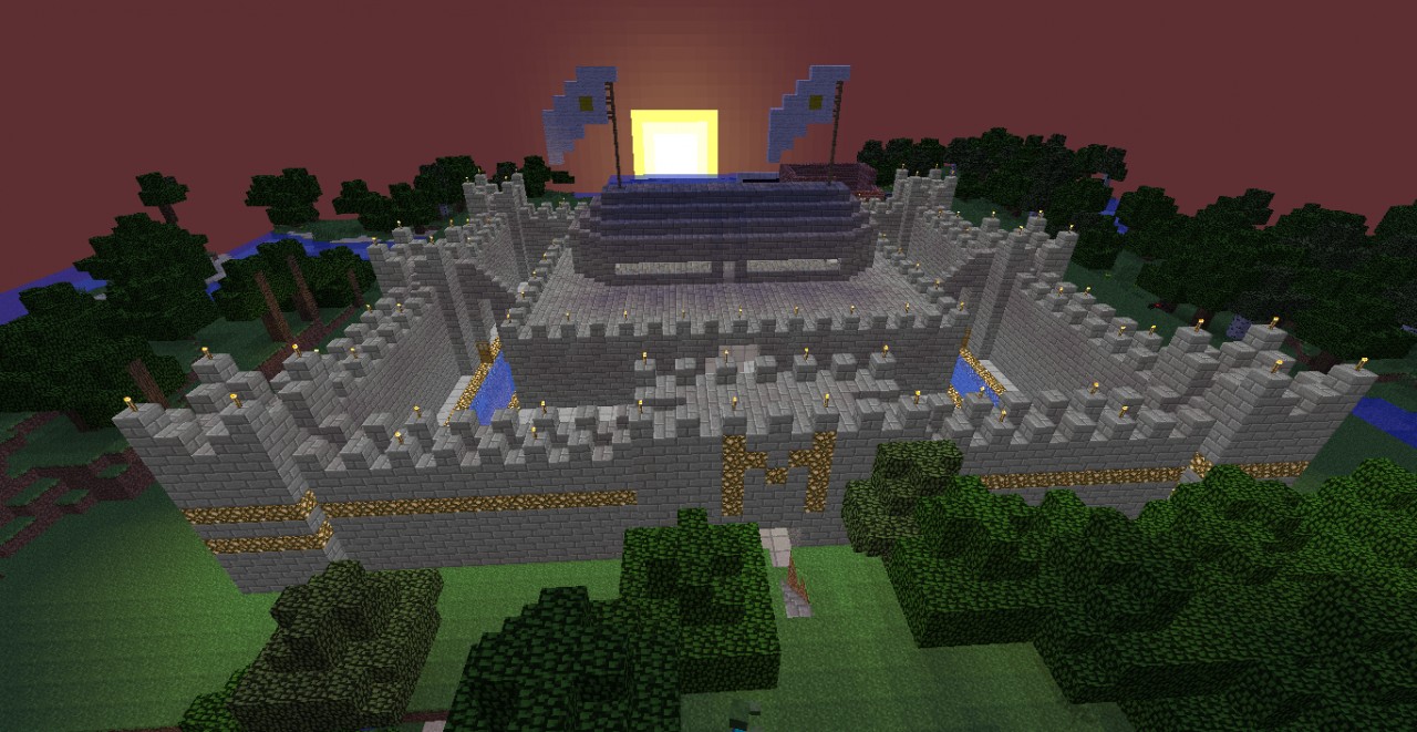 Castle/Stronghold Minecraft Map