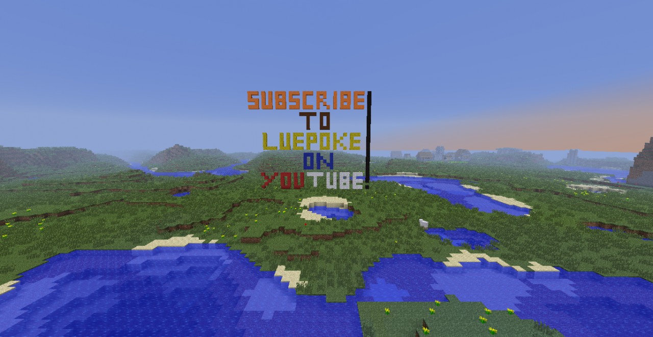 Subscribe Minecraft Map