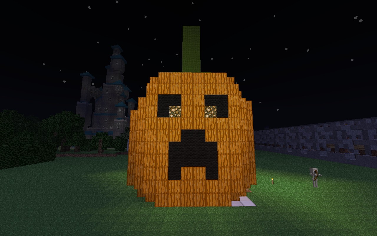 Creeper Jack o Lantern Minecraft Map