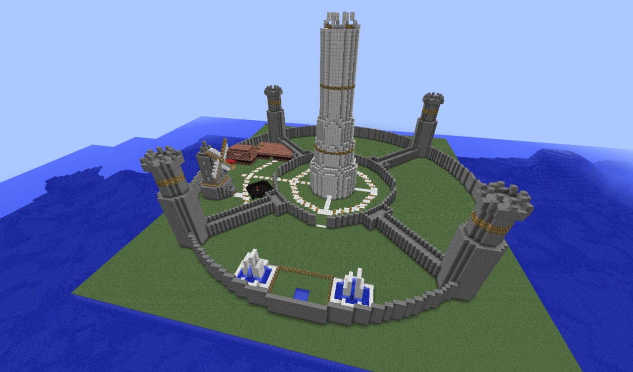Simplified Version of the Imperial City [Oblivion] Minecraft Map