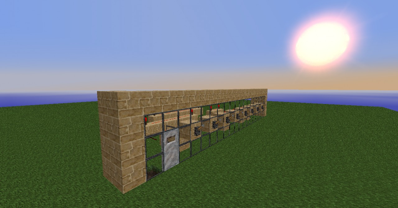 4 Lever Combination Lock Minecraft Map