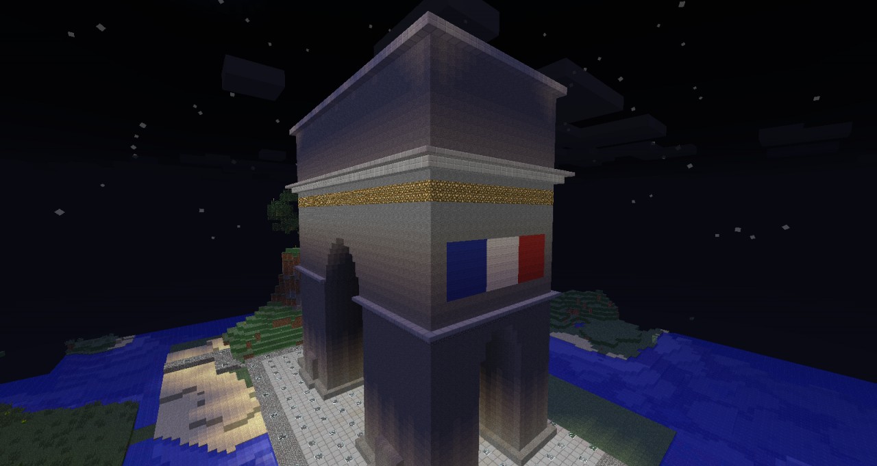 French Monument Minecraft Map