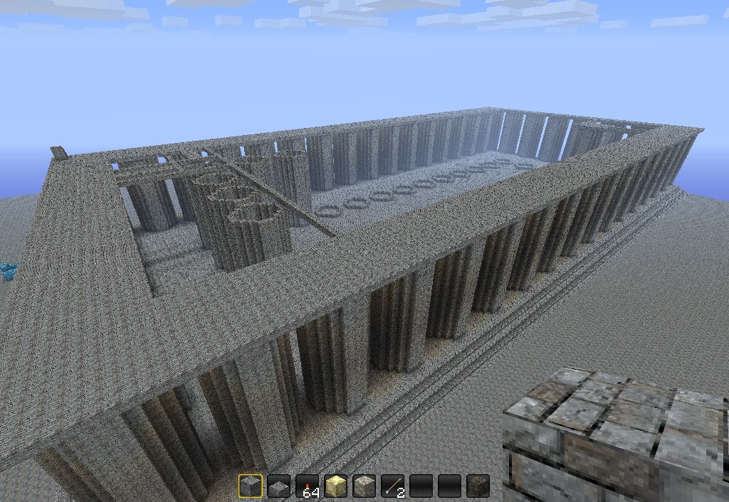 Massive Parthenon Minecraft Map