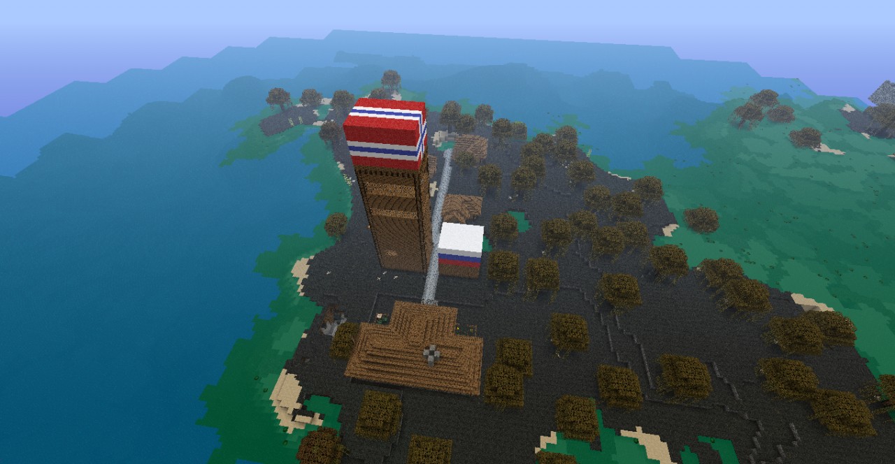 THE FLAG MAP Minecraft Map