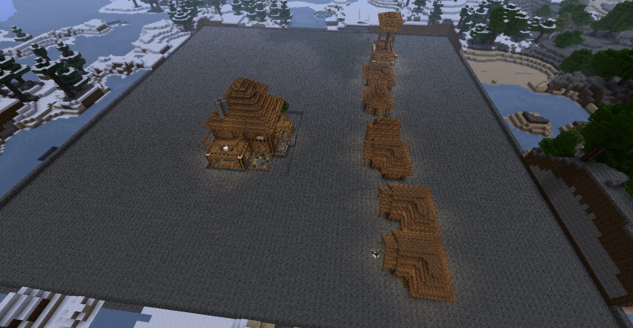 ltle flat land Minecraft Map