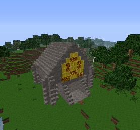 Underground handmade stronghold Minecraft Map