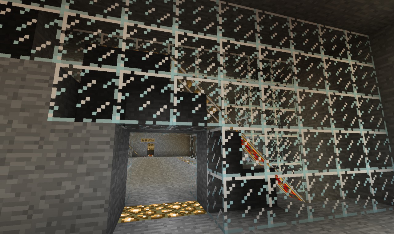 8 Line Minecart Station Minecraft Map