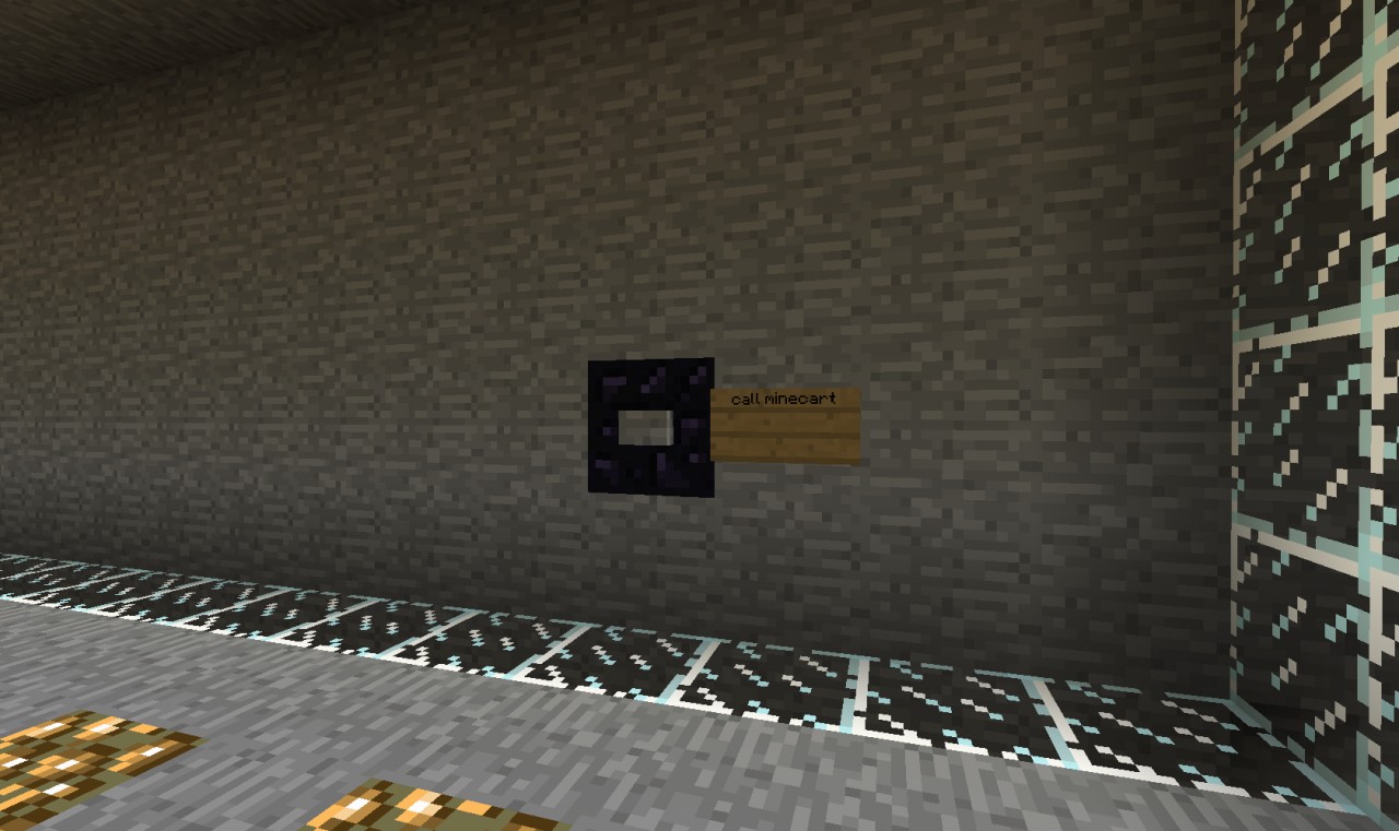 8 Line Minecart Station Minecraft Map