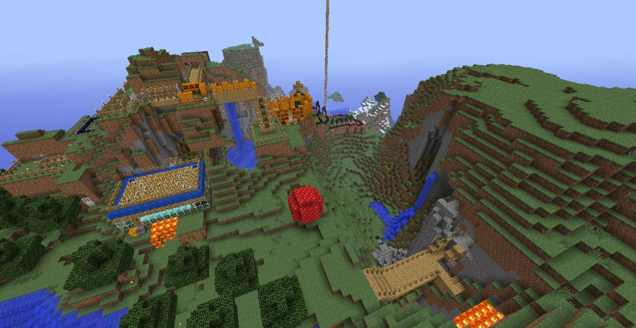 My peaceful world (Link in description) Minecraft Map