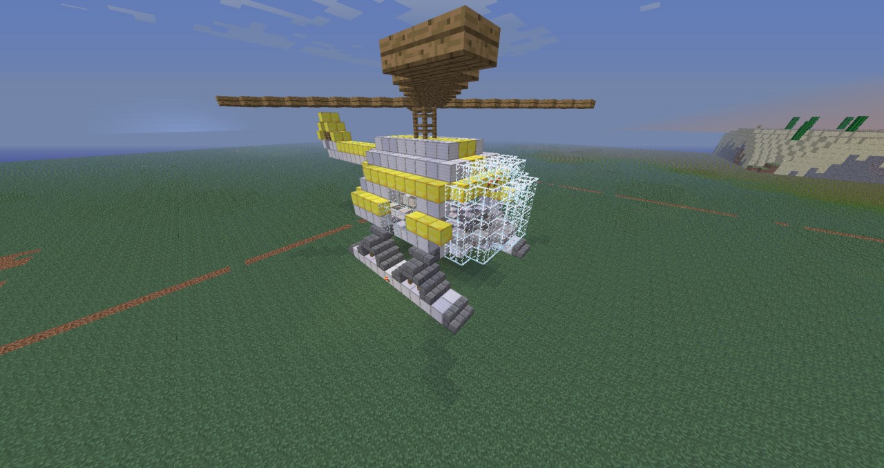 Helicopter Minecraft Map