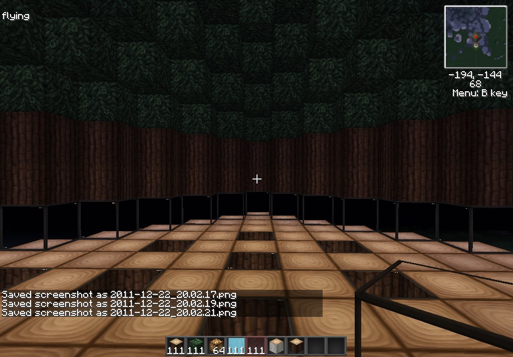 Bush & Wood House Minecraft Map