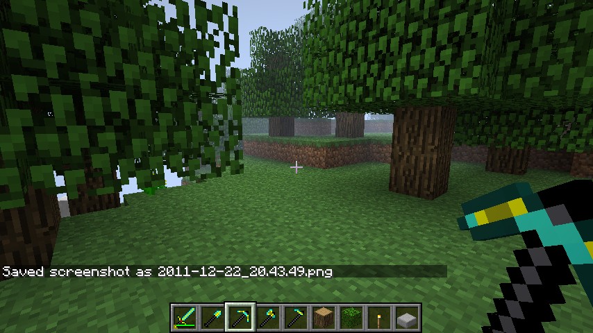 Ornate Diamond Tools Minecraft Texture Pack