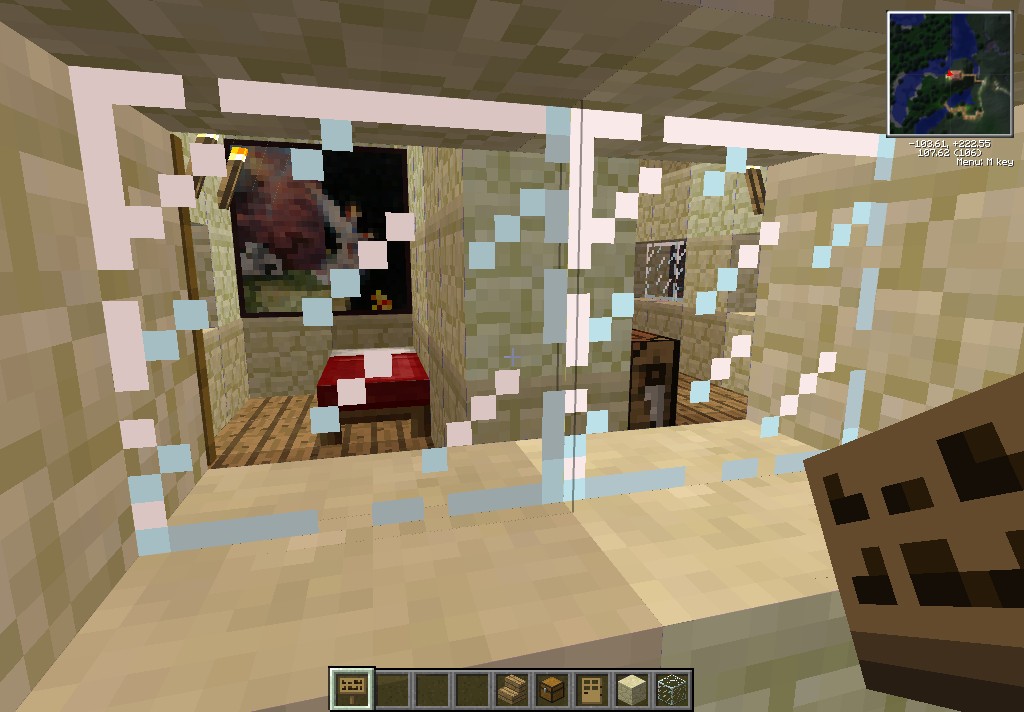 Hotel in the side of a mountain Minecraft Map