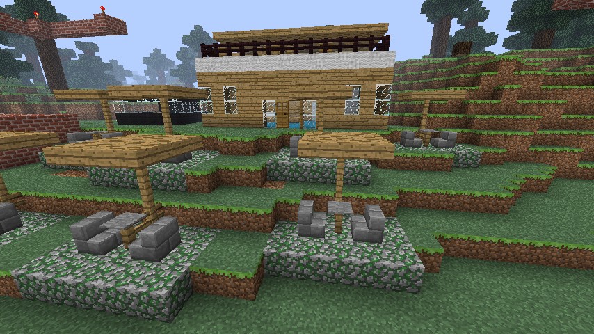 The French Cafe Minecraft Map