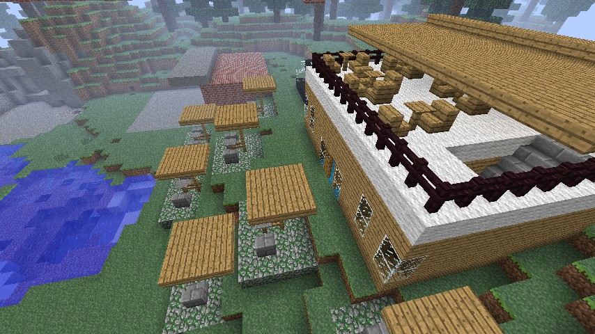 The French Cafe Minecraft Map
