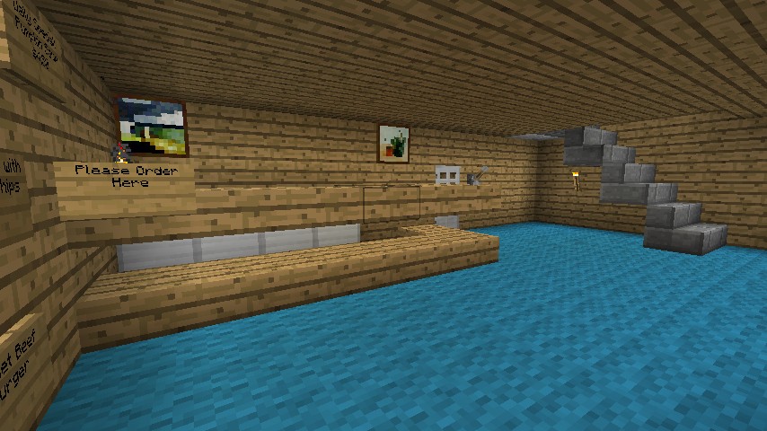 The French Cafe Minecraft Map