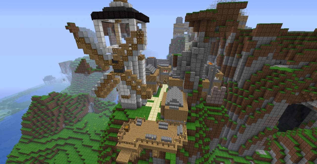 big town Minecraft Map