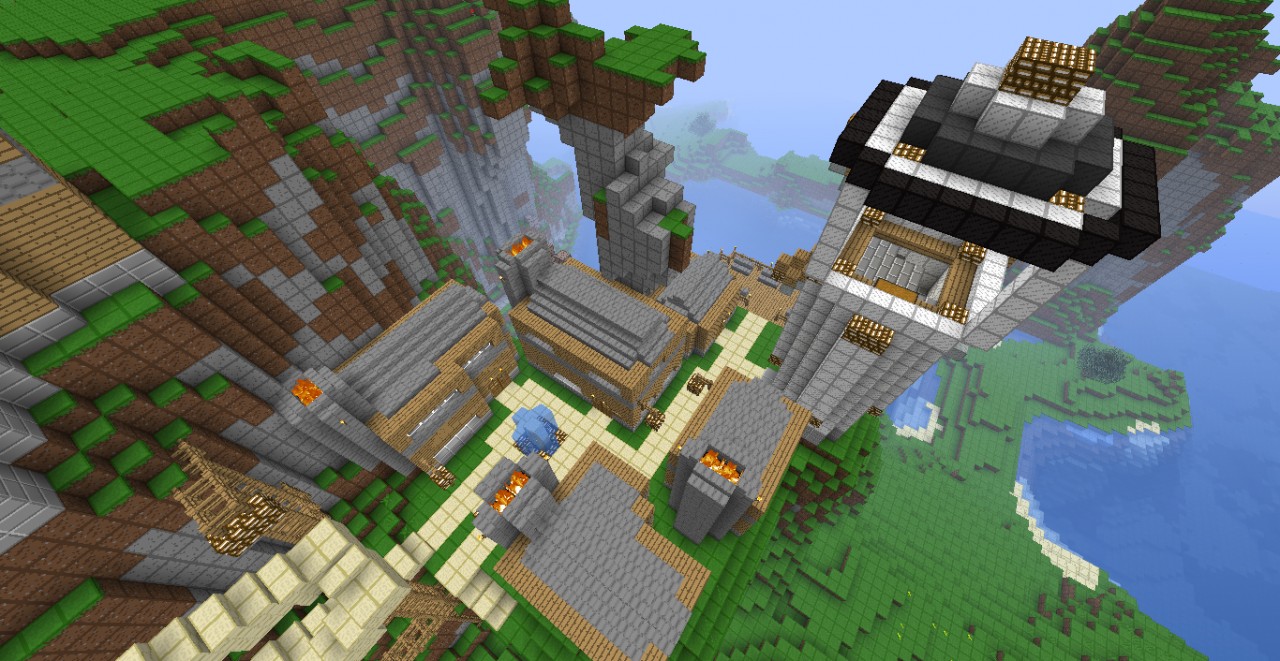 big town Minecraft Map