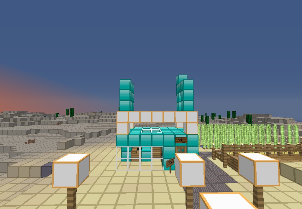 My office Minecraft Map