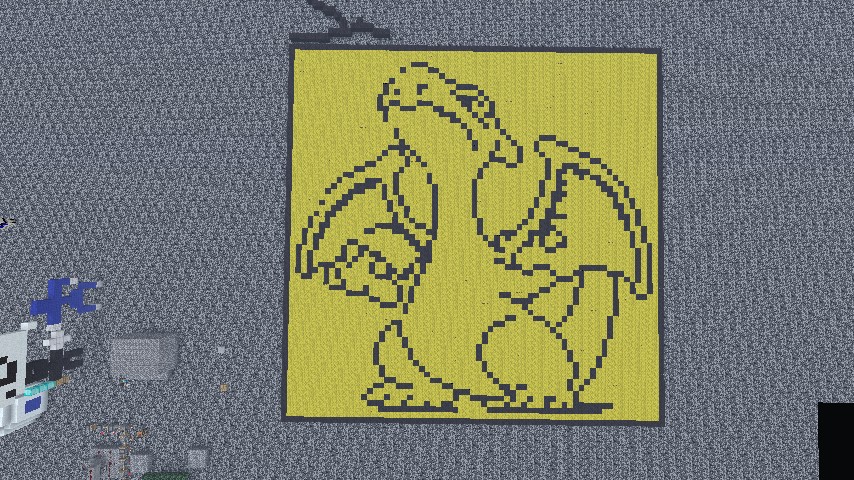 CHARIZARD!!!! (with schematic) Minecraft Map