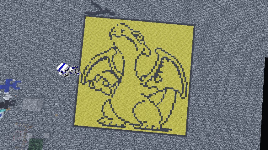 CHARIZARD!!!! (with schematic) Minecraft Map