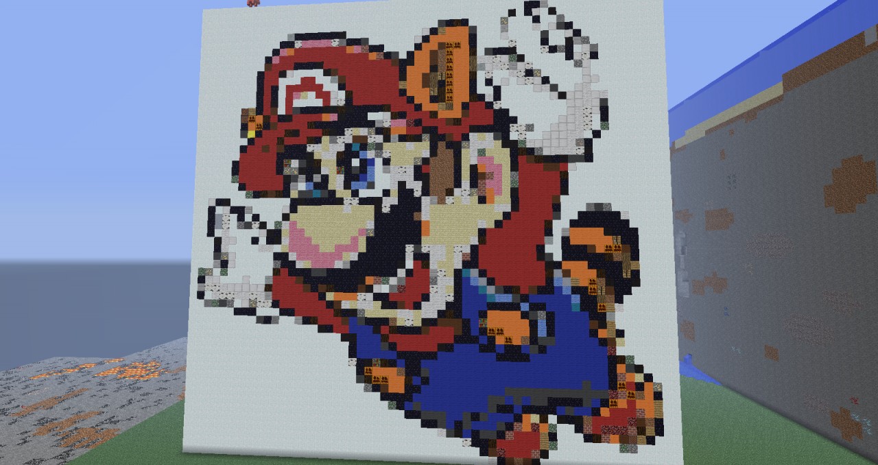 Mario Bros Minecraft Map
