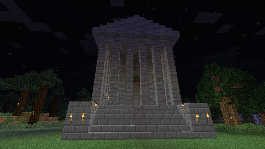 Maison Carrée - A Roman Temple Minecraft Map