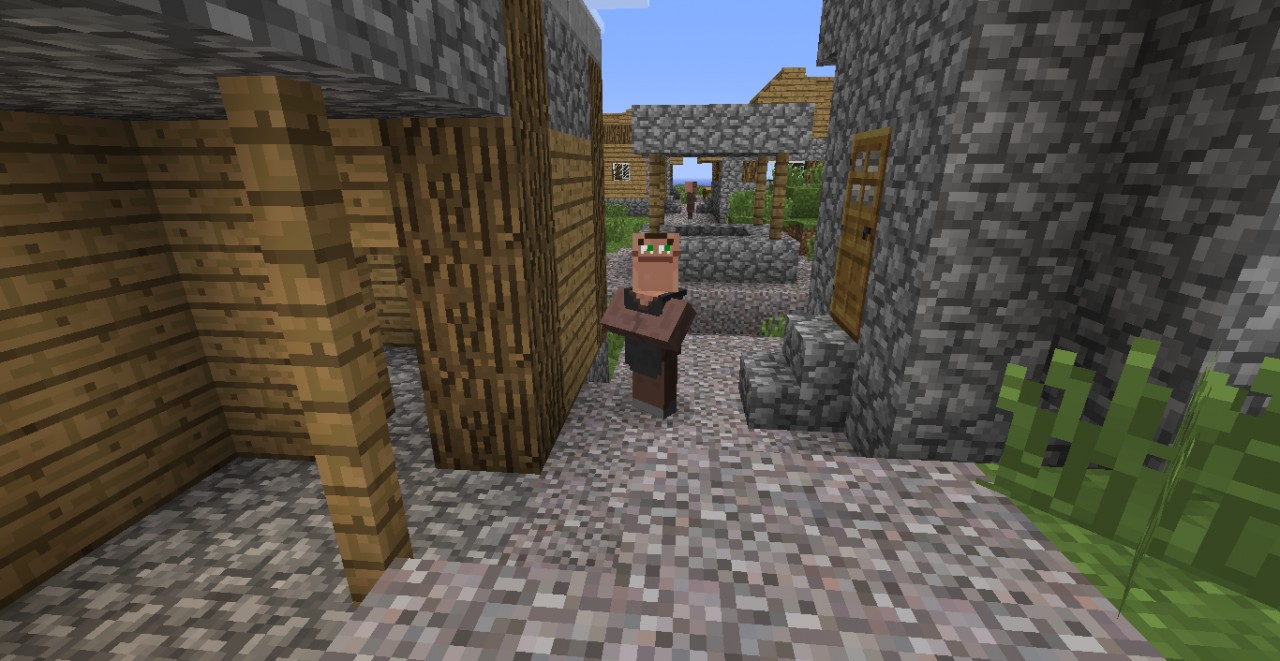 Creepy villagers Minecraft Texture Pack