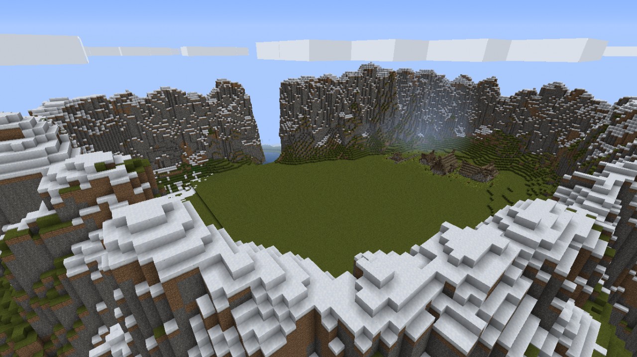 Skyrim Village Minecraft Map