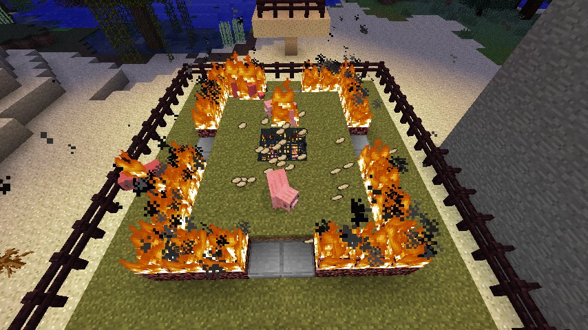 Cooked Porkchops (automatic) Minecraft Map