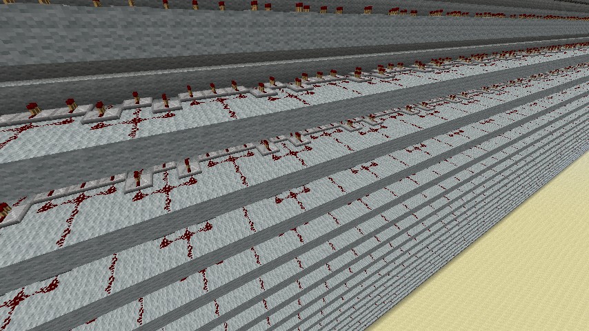 (Largest redstone screen) 2640 pixel Massive Widescreen Monitor ...