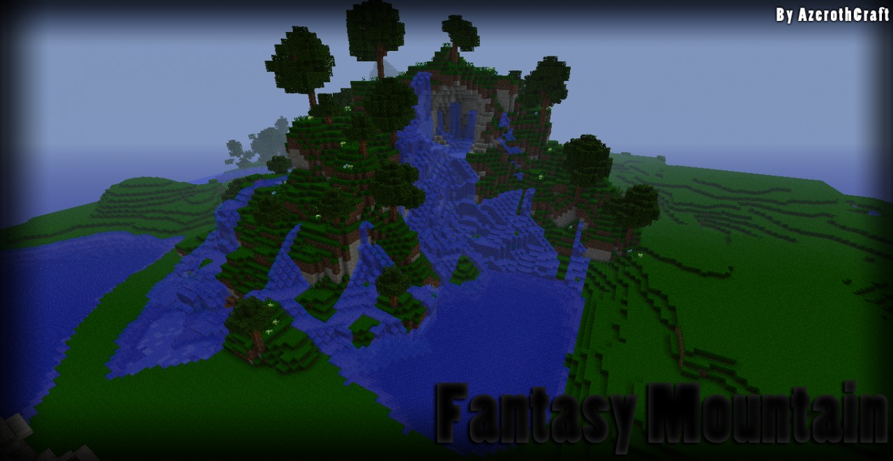 Fantasy Mountain Minecraft Map