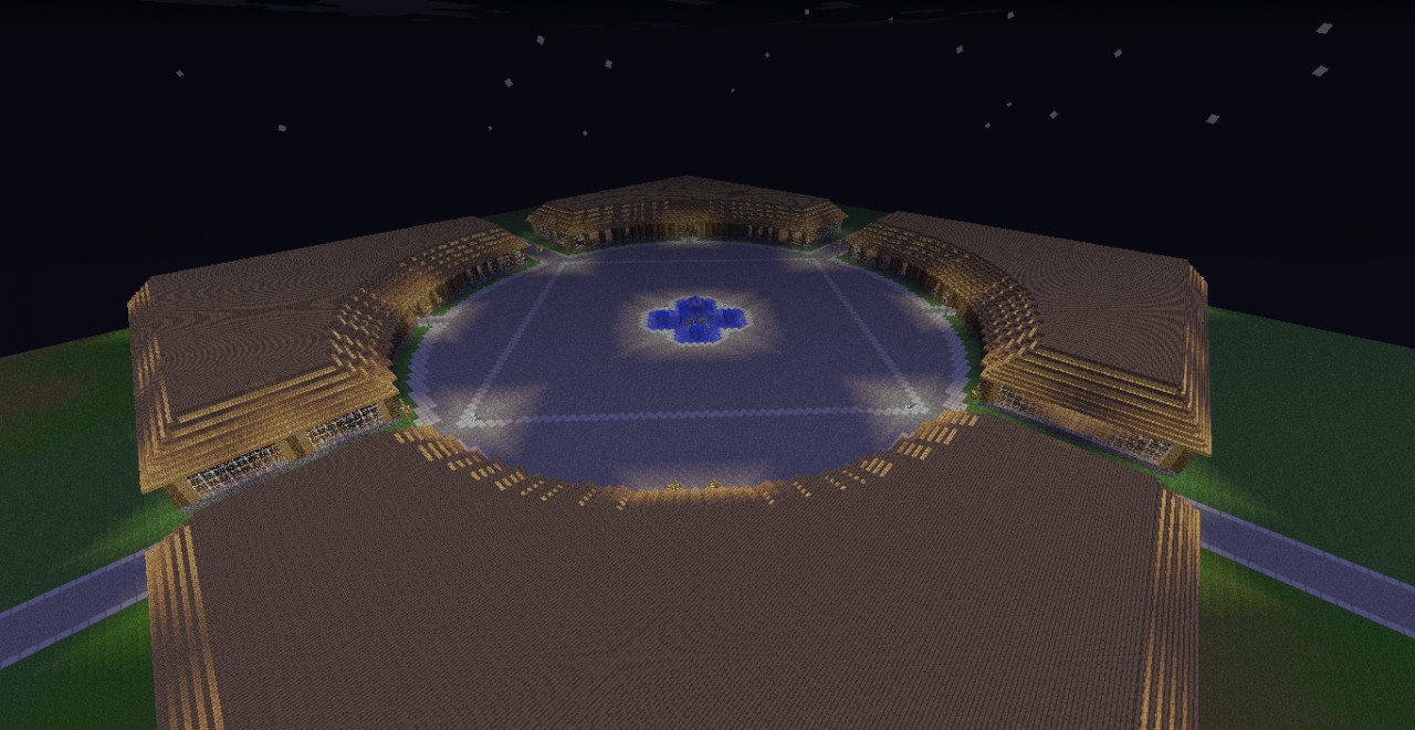 Large public square | By TheKaorix35 Minecraft Map