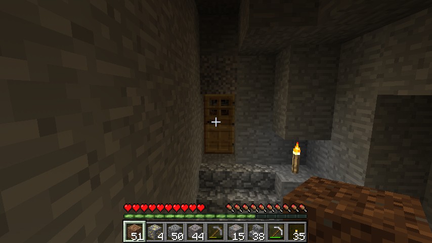 underground cave Minecraft Map