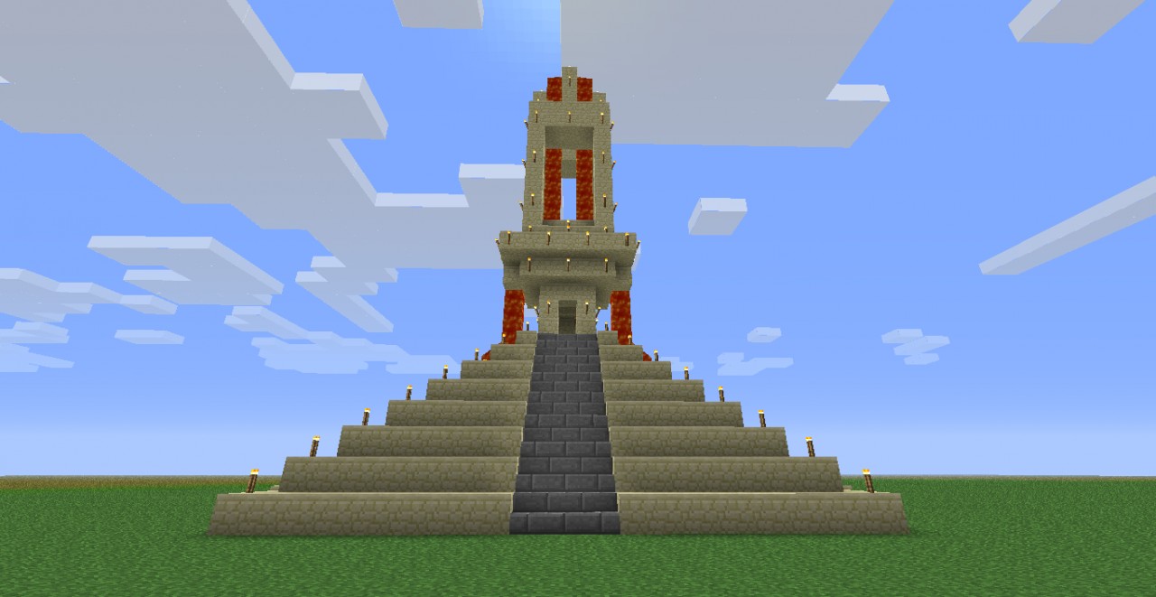 The Temple Of Lava Minecraft Map