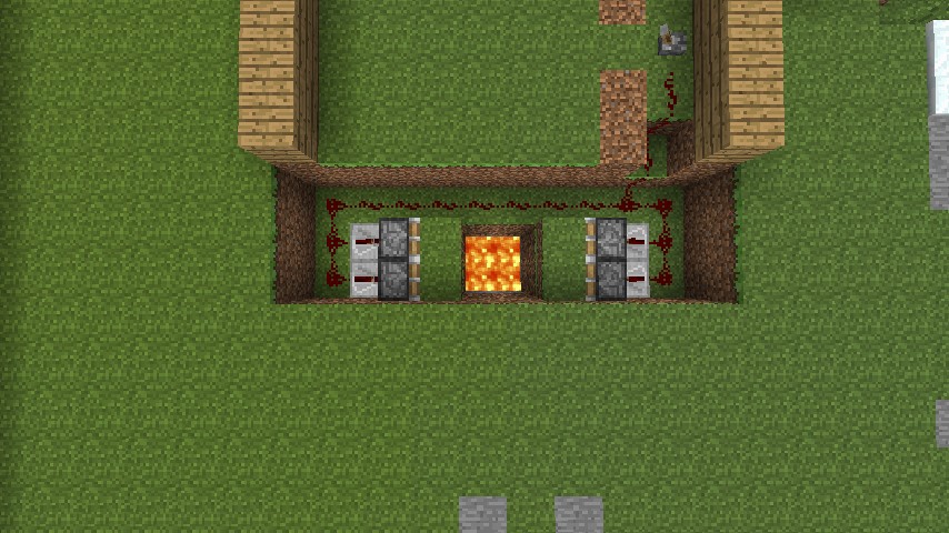 Piston Trap Minecraft Map