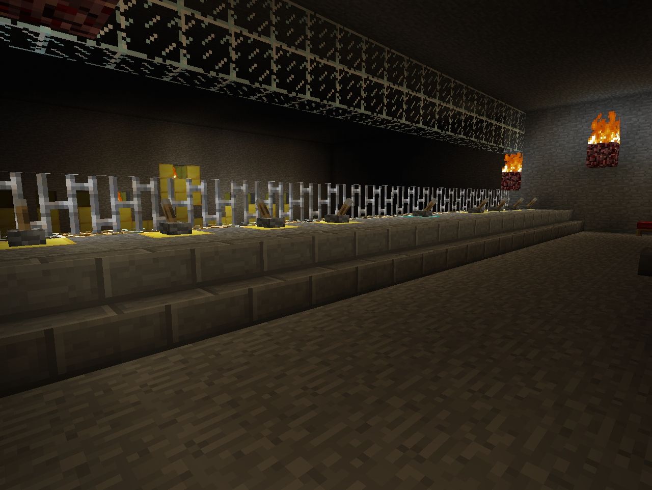 Usable Hanukkah lamp (Menorah) Minecraft Map