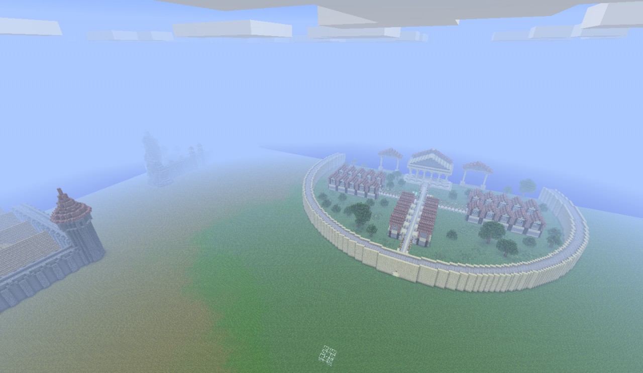 All my 5 big cities Minecraft Map